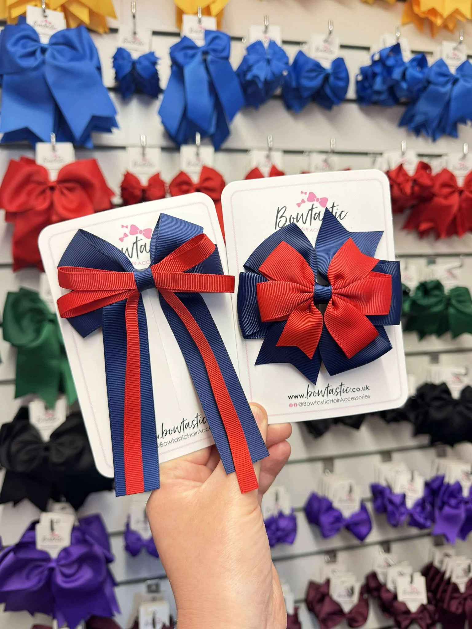 Shop Red & Navy at Bowtastic | Bowtastic