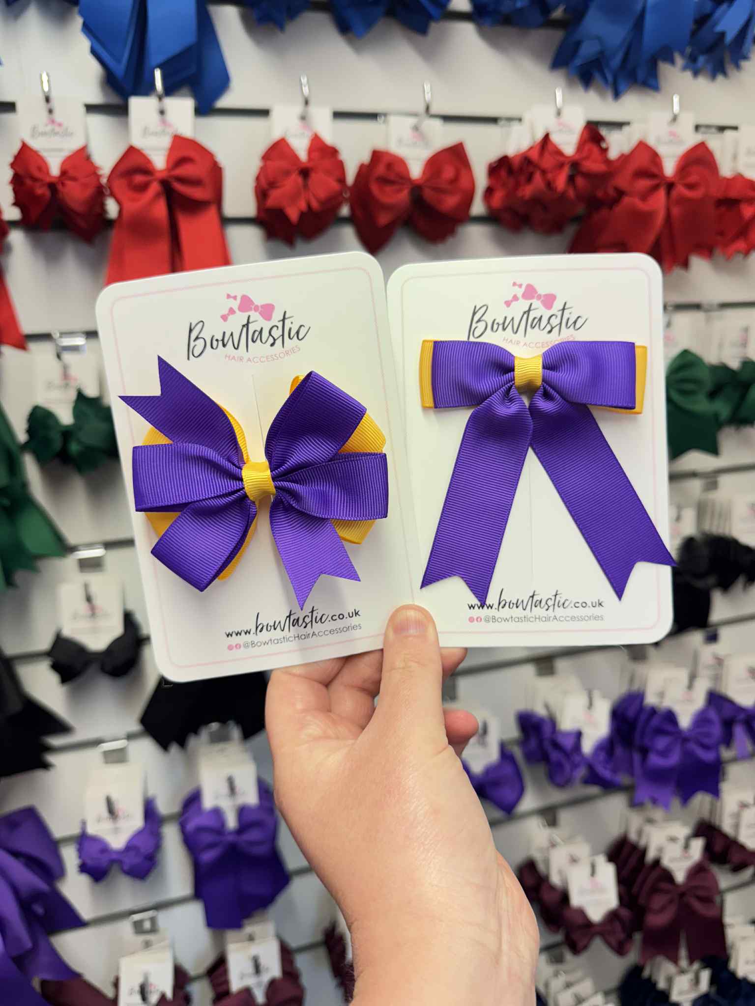 Shop Purple & Yellow at Bowtastic | Bowtastic