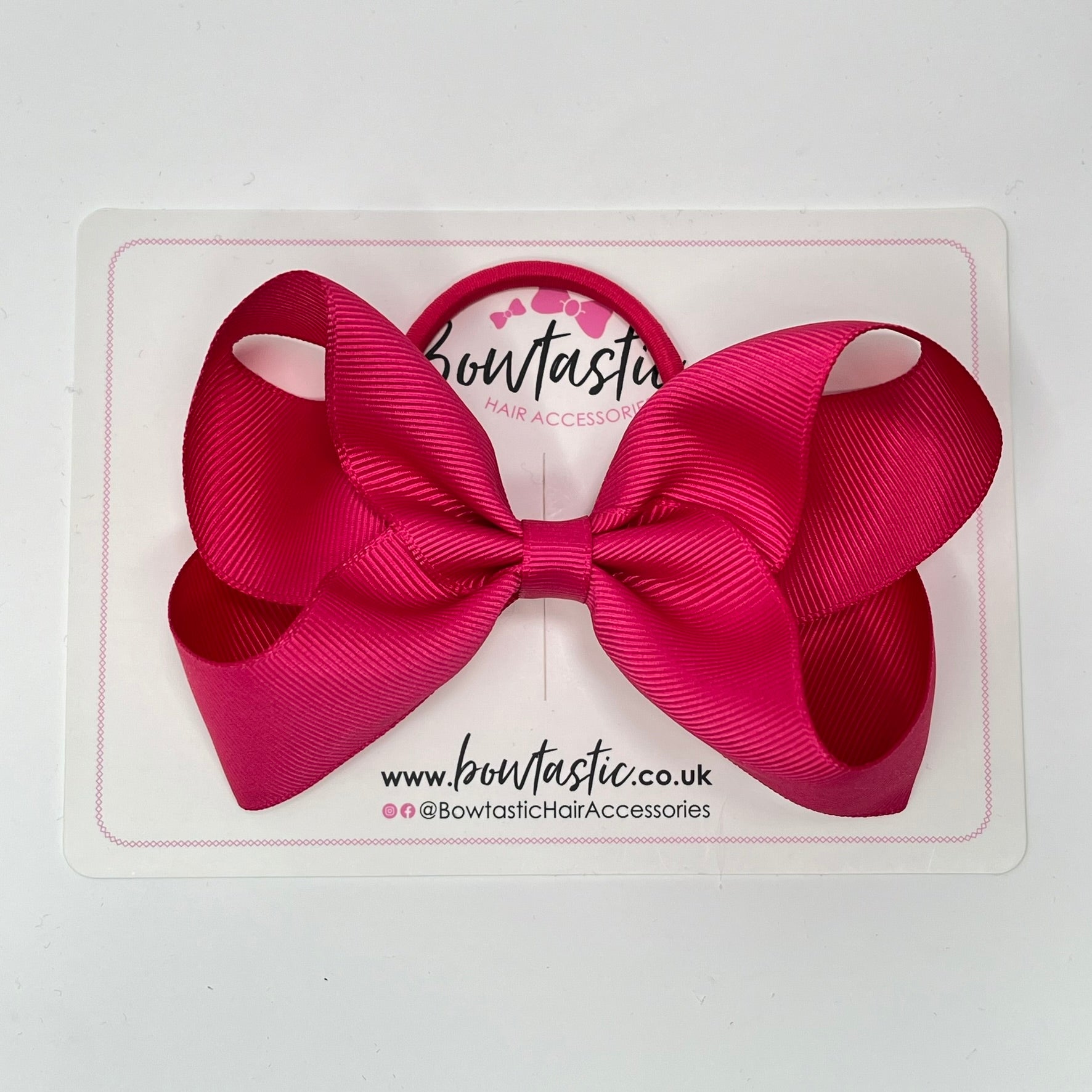 4.5 Inch Bow Bobble - Azalea | Bowtastic