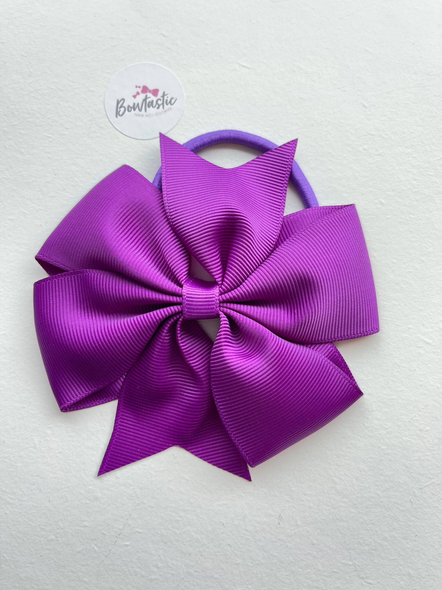 4 Inch Pinwheel Bobble - Ultra Violet | Bowtastic